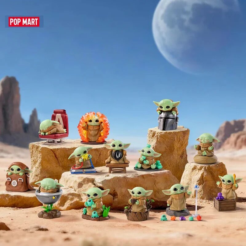 Коллекционная фигурка POP MART Star Wars Grogu из серии «Древний, Маленький И Могучий»
