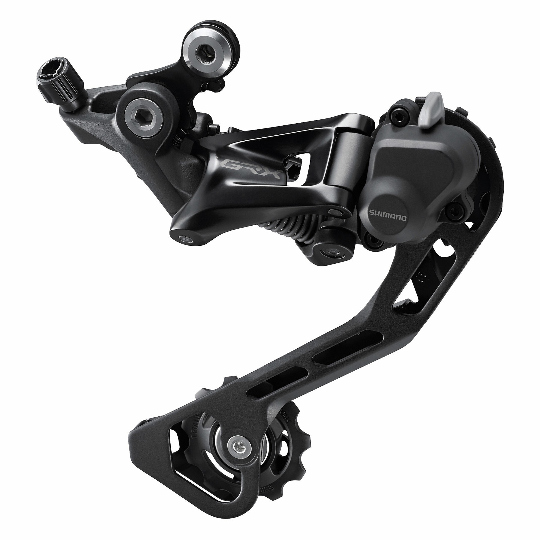 Shimano Переключатель задний Shimano GRX RD-RX400, 10ск, Top Normal, Shadow Plus Design, цвет Черный