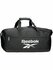 Сумка спортивная Reebok, 22 л, 45х22х22 см, черный