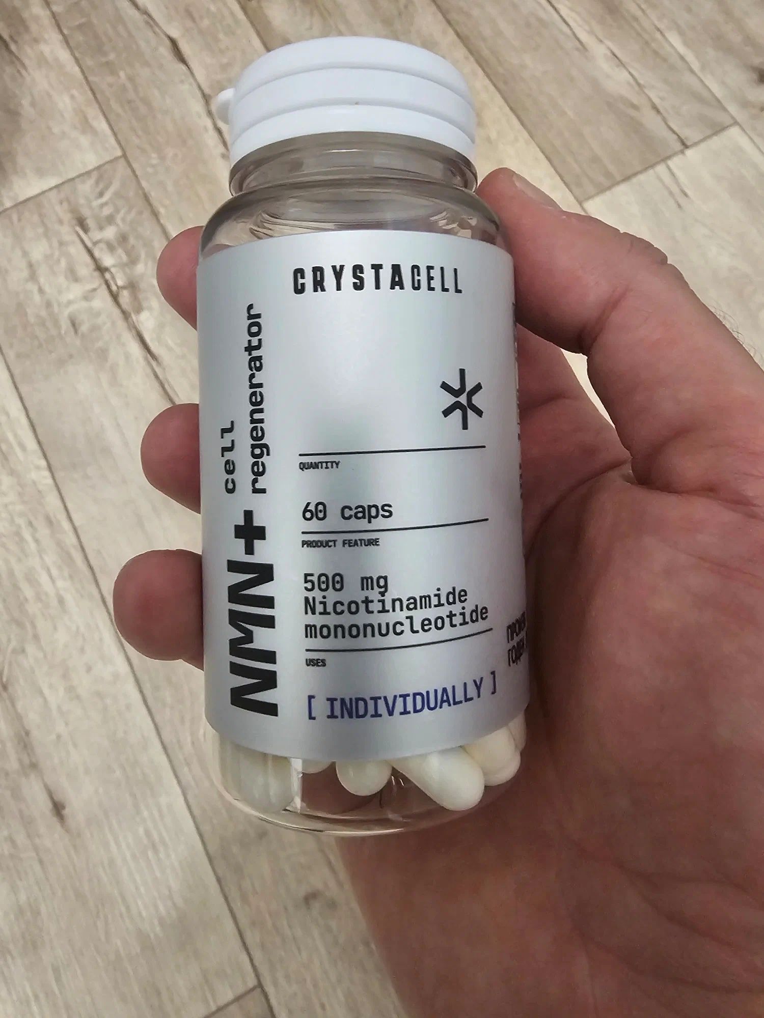 NMN+ Cell regenerator Crystacell, 60 капсул