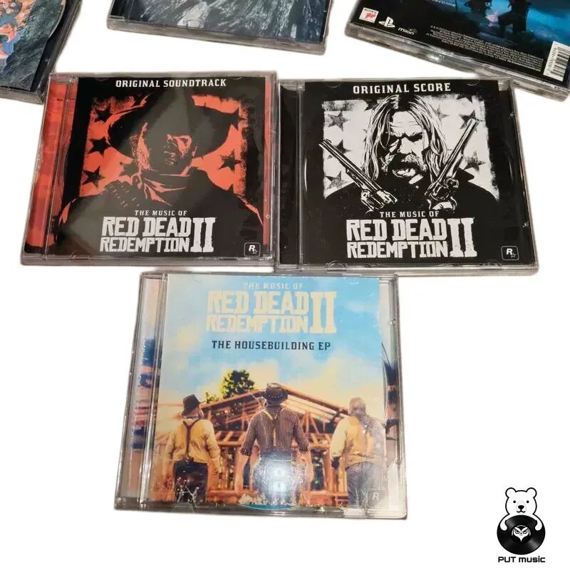 Коллекционное издание саундтрека Red Dead Redemption 2 3cd