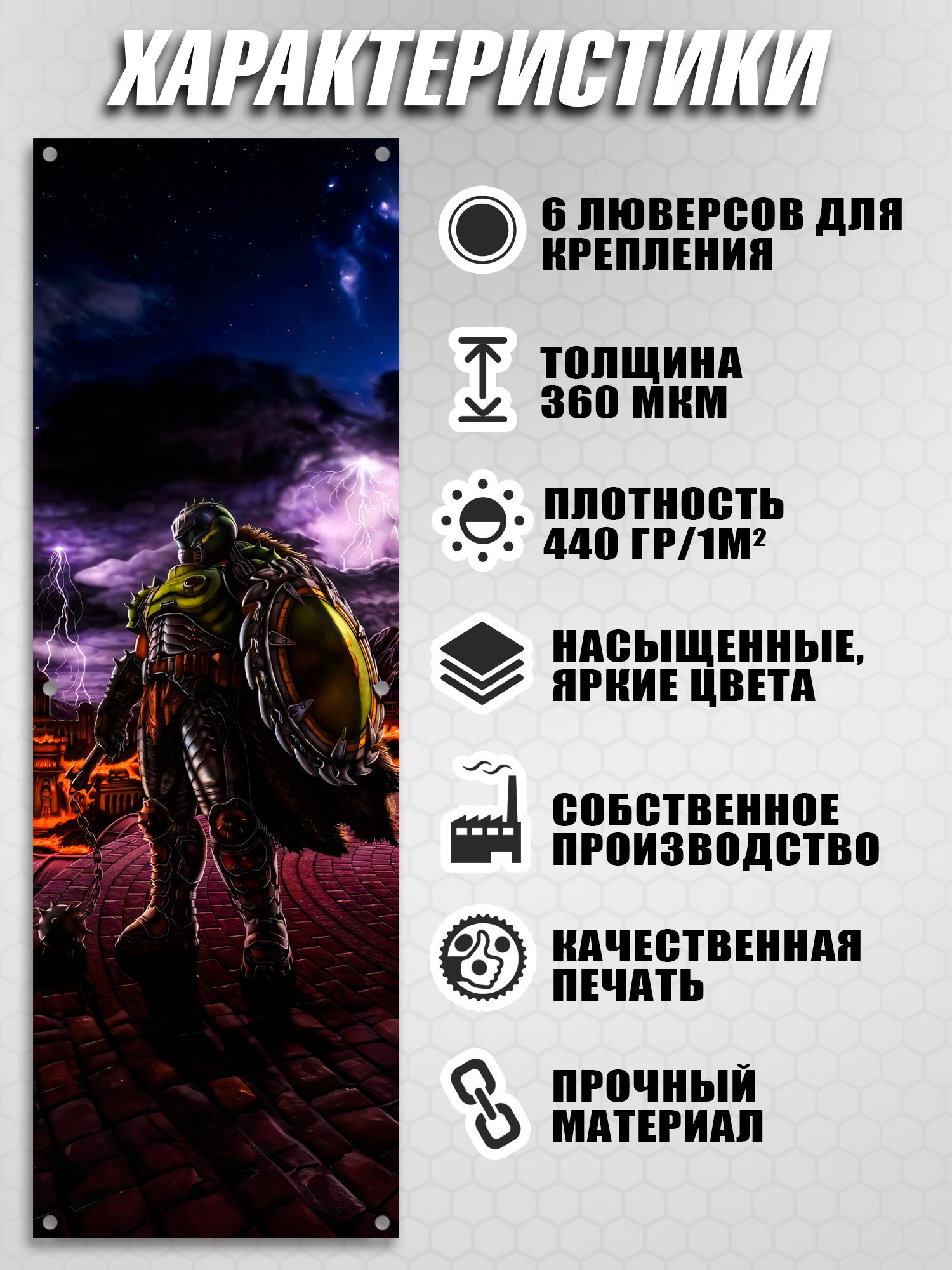 Постер на стену баннер — фото 1