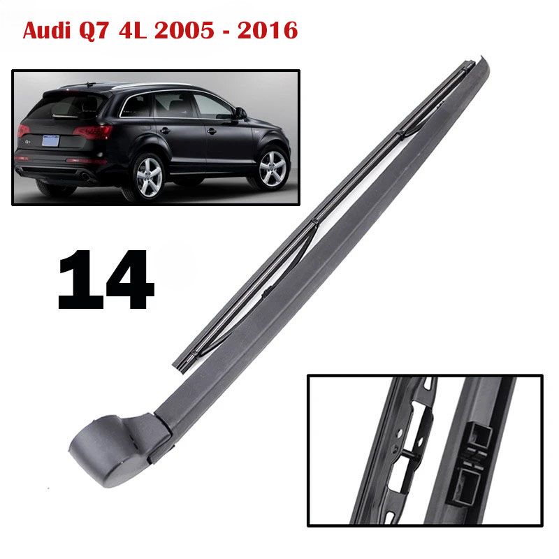 Комплект рычага и щетки заднего стеклоочистителя Audi Q7 4L 2005 - 2016