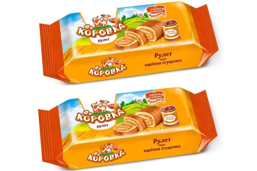 Коровка рулет, 200 г, 2 шт