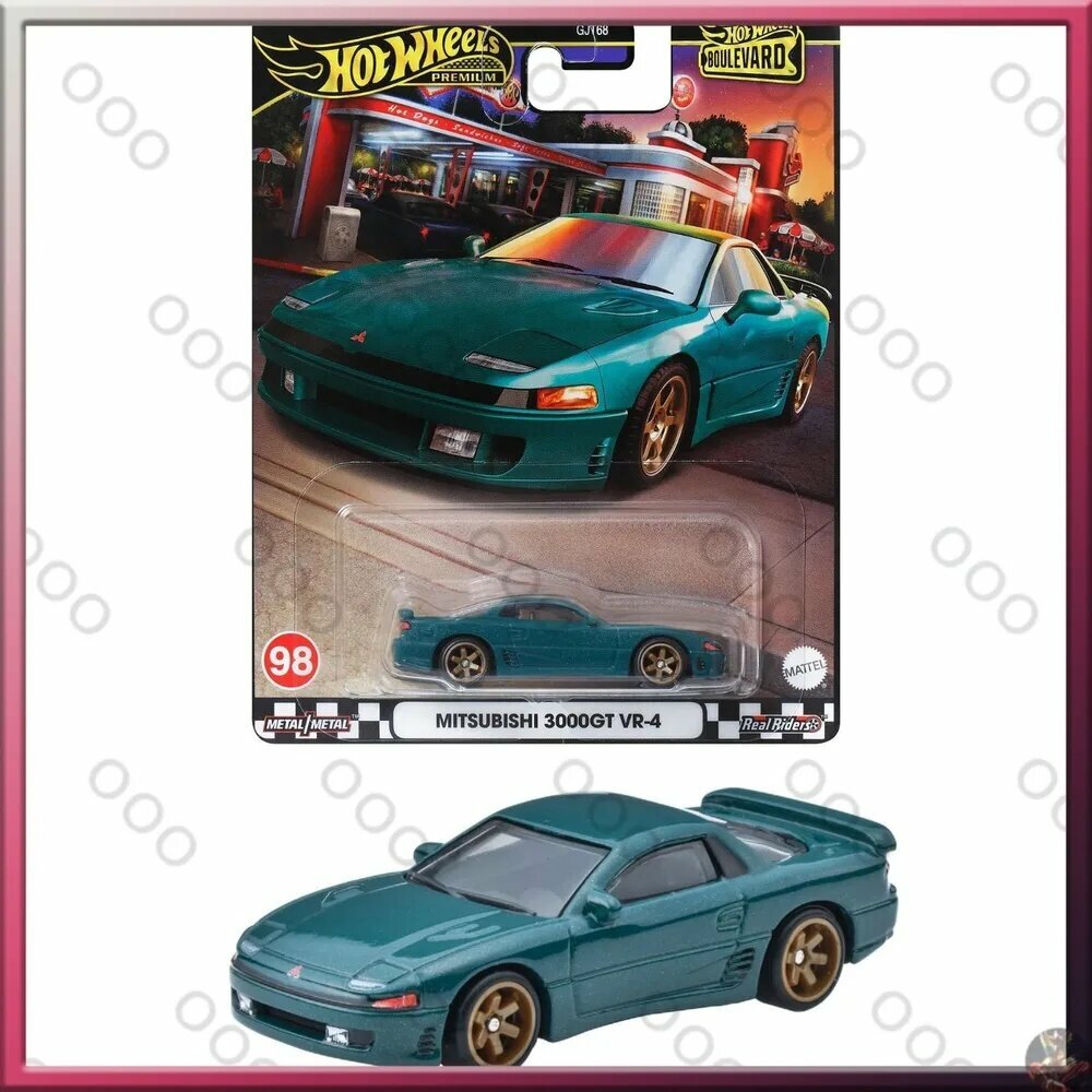 Машинка Premium GJT68 Mitsubishi 3000gt Vr-4