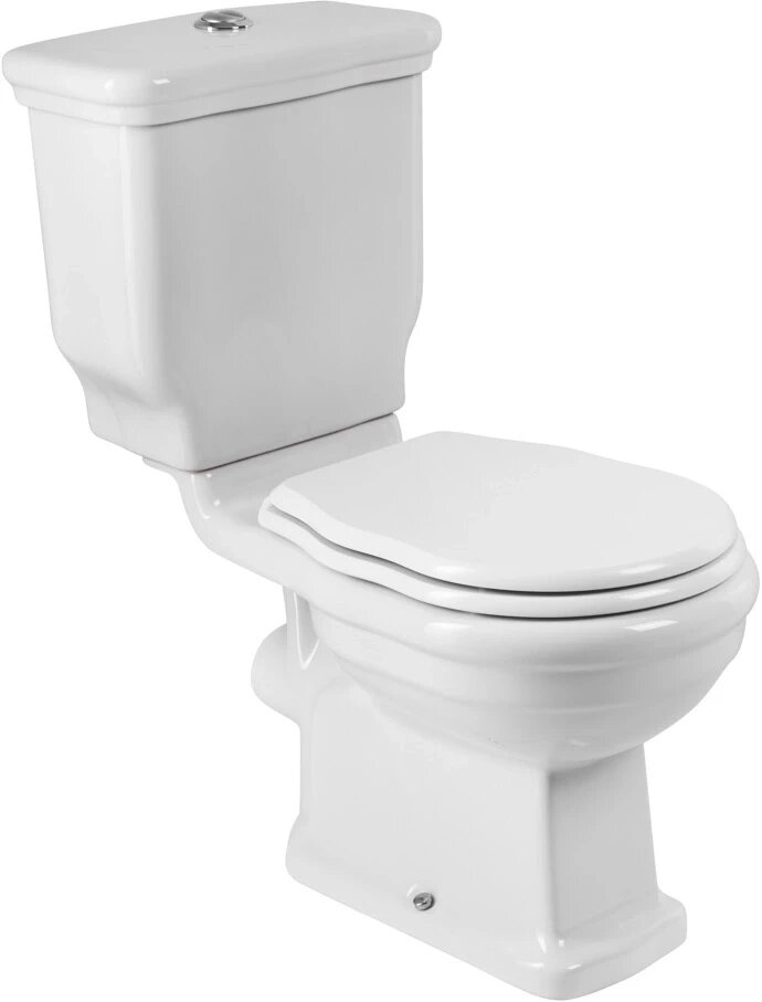 Унитаз напольный BelBagno Boheme BB115CPR безободковый, без бачка, белый