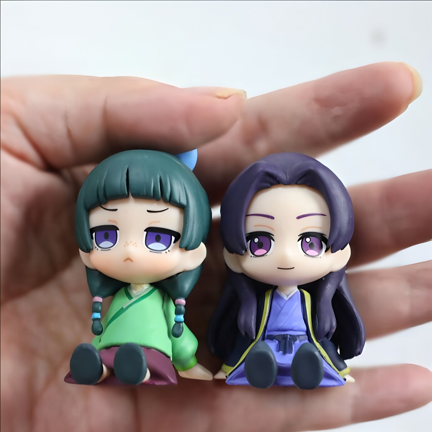 Набор фигурка Монолог фармацевта Маомао и Женьши 2шт (6cm, пакет)