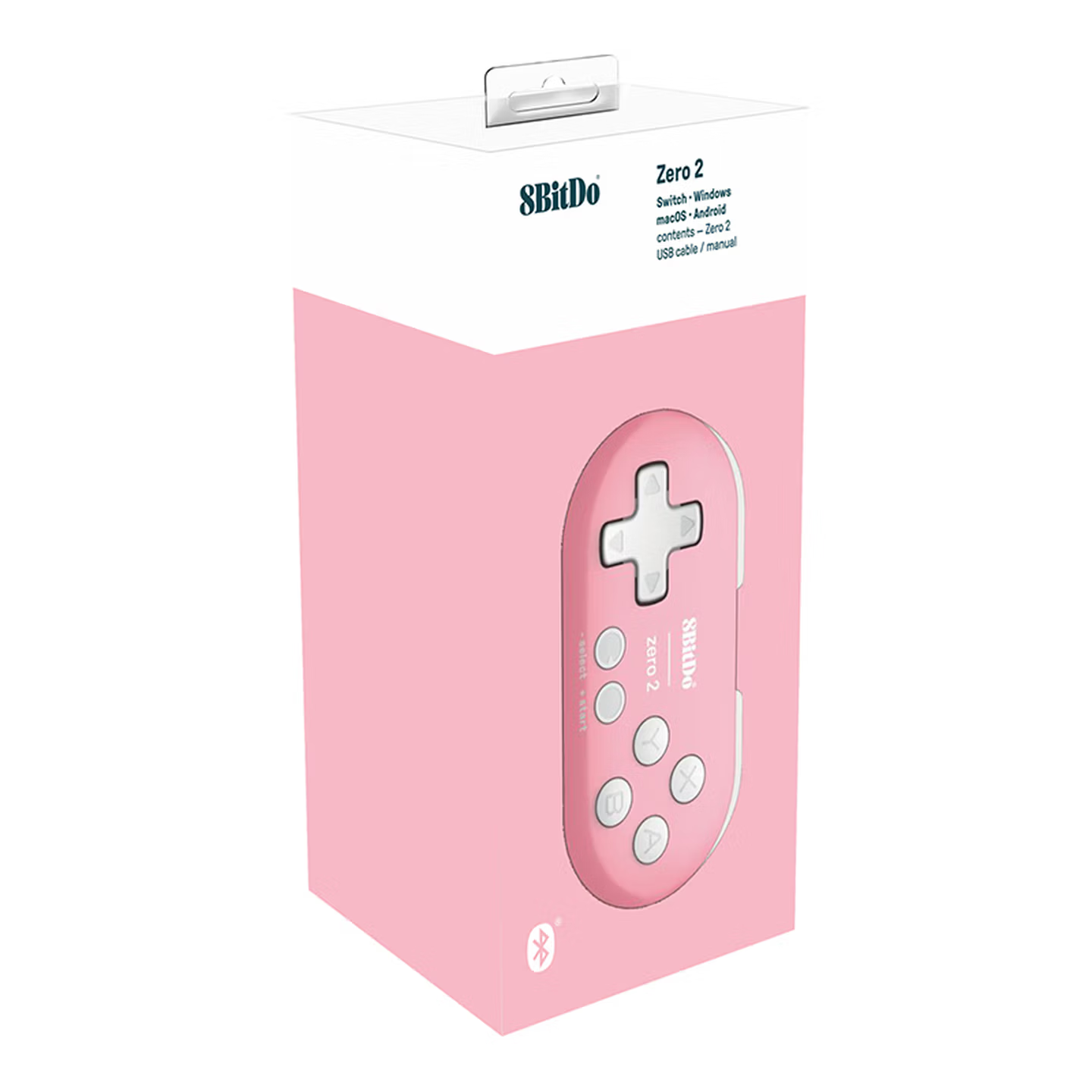 Геймпад 8BitDo Zero 2, беспроводной контроллер размером с брелок для Nintendo Switch, Android и iOS — фото 1