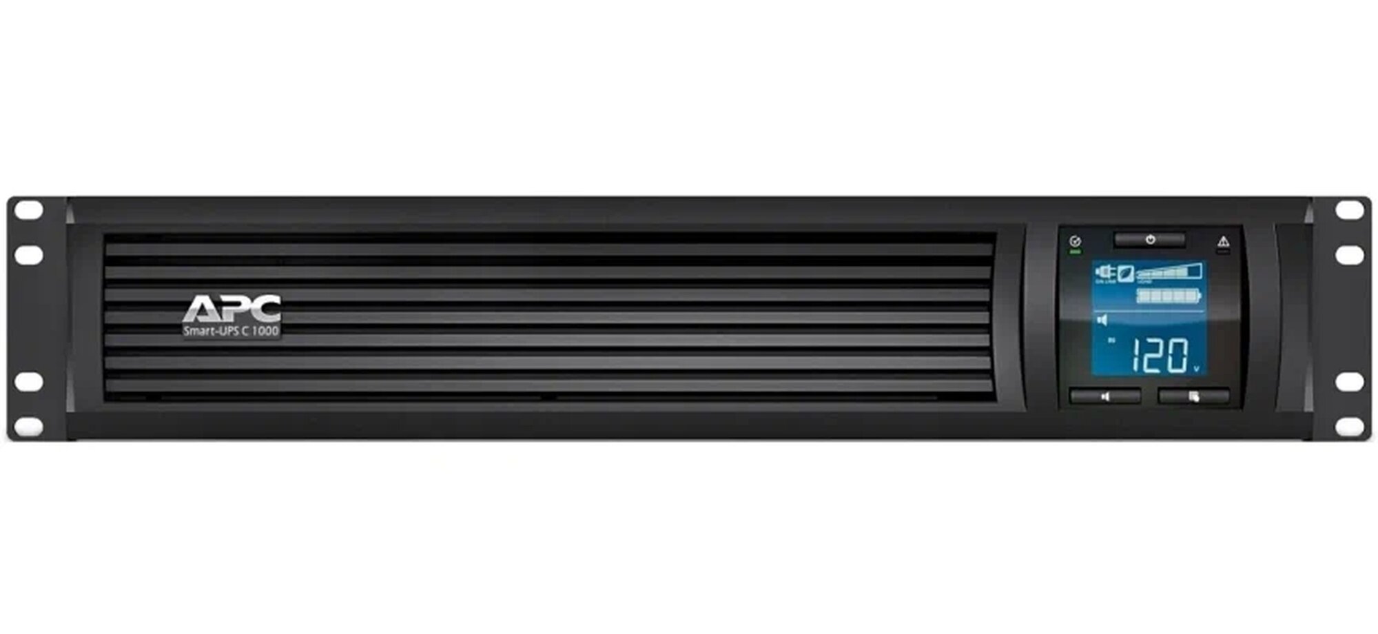 ИБП APC Smart-UPS C SMC1000I-2UC, APC 1000VA/600W, 2U RackMount, 230V, Line-Interactive, LCD, Out: 4xC13 (компьютерные)