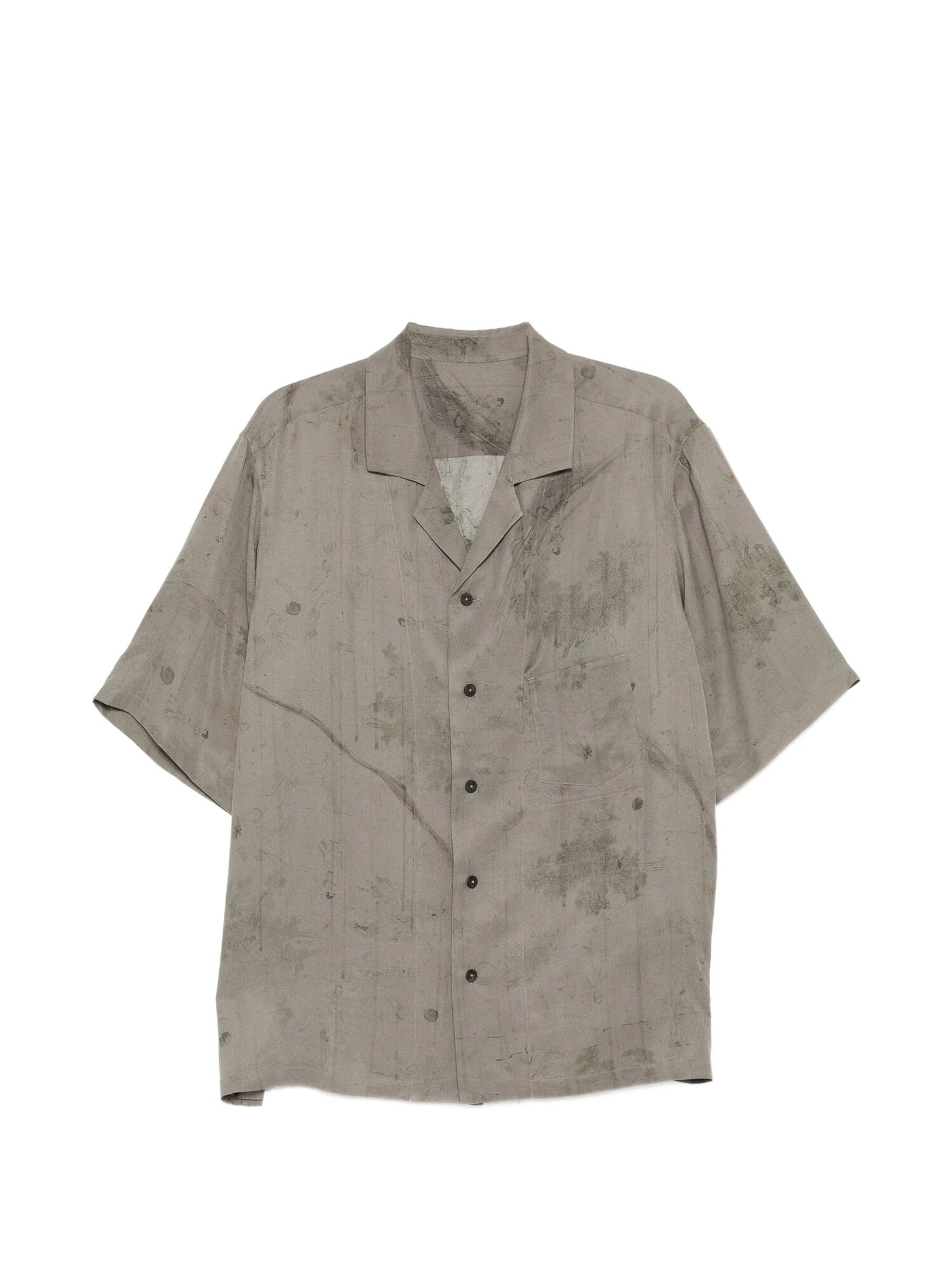 Рубашка Faded-effect short-sleeve shirt