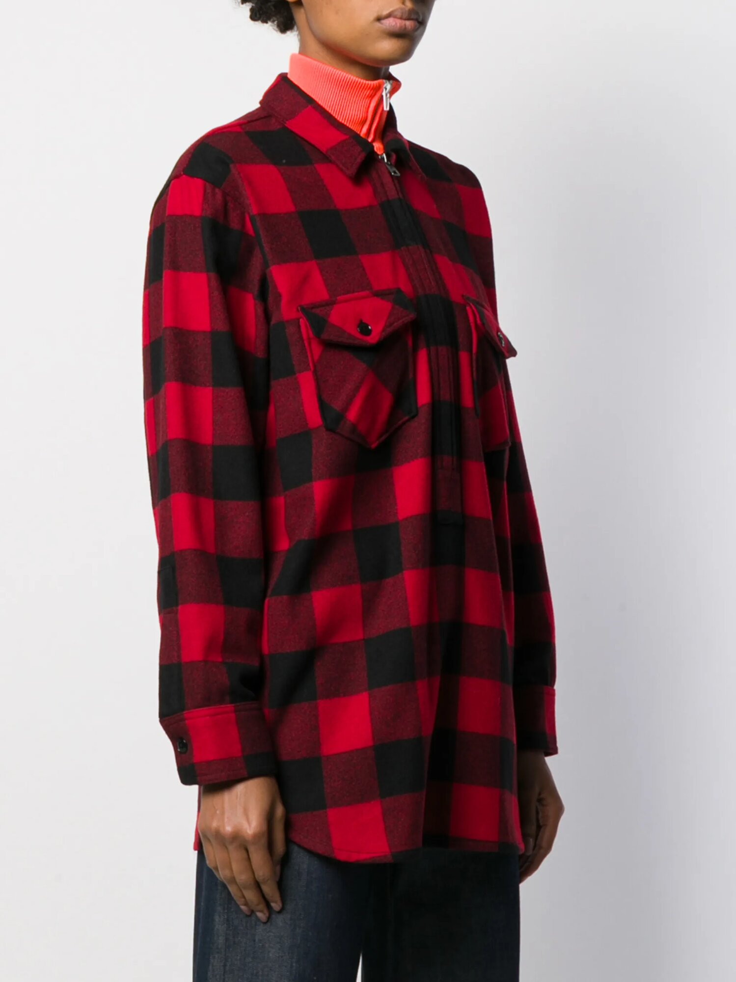 Рубашка Woolrich, размер S, black / black — фото 1