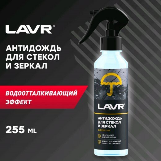Антидождь (средство с водоотталкивающим эффектом) 225мл триггер**
