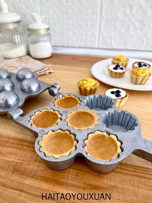 Форма для выпечки, Круглая, 7 яч, 8 см x 40 см, 1 шт