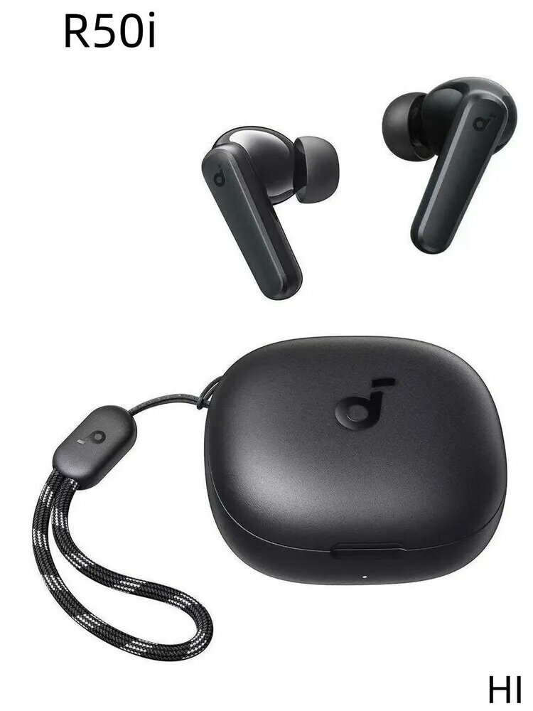 Наушники беспроводные с микрофоном Anker Soundcore Note i, Bluetooth, USB Type-C, черный