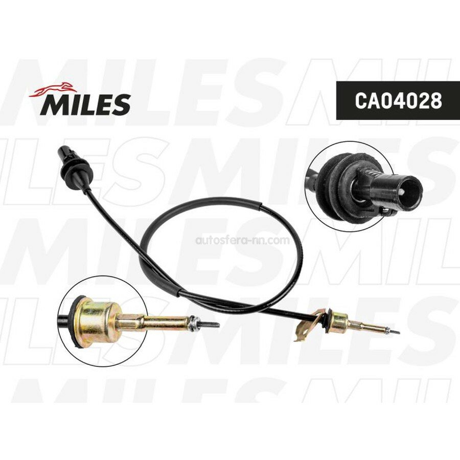 MILES CA04028 Трос привода спидометра VW Golf II 1.0-1.8 85-91