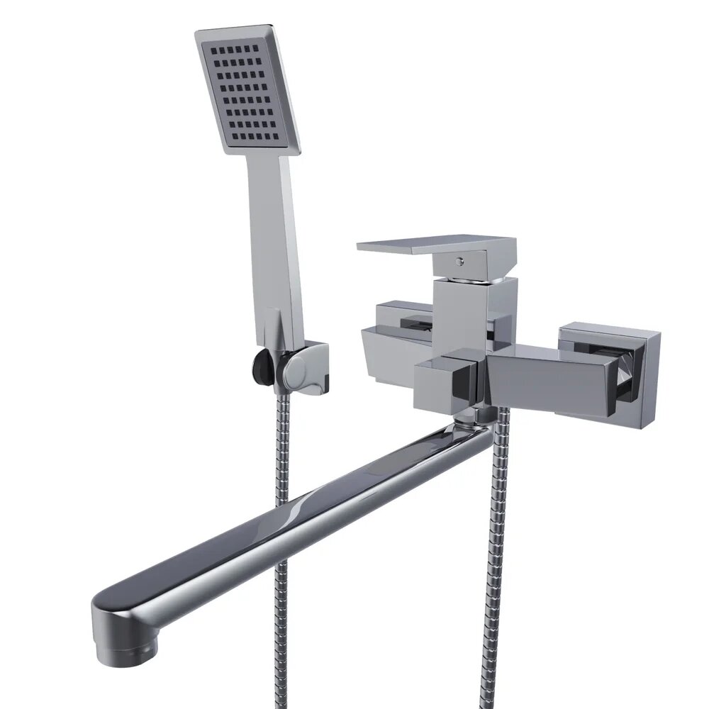 Смеситель для ванны и раковины 35k MIXLINE ML20-02 "Quadro"