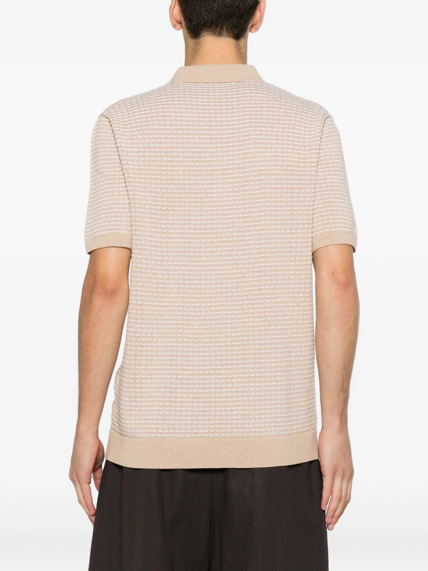 Футболка MICHAEL KORS Patterned knit T-shirt, размер 2XL, разноцветный — фото 1