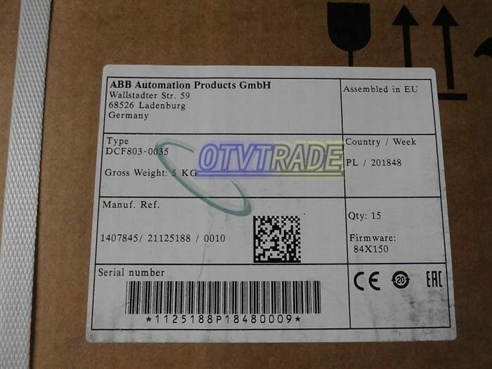 Модуль ABB excitation controller DCF803-0035