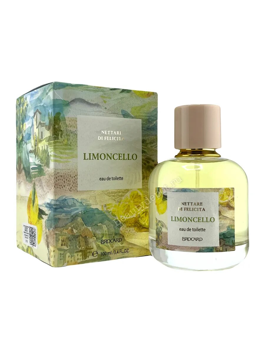 Туалетная вода Brocard "Nettare Di Felicita Limoncello", женская, 100мл