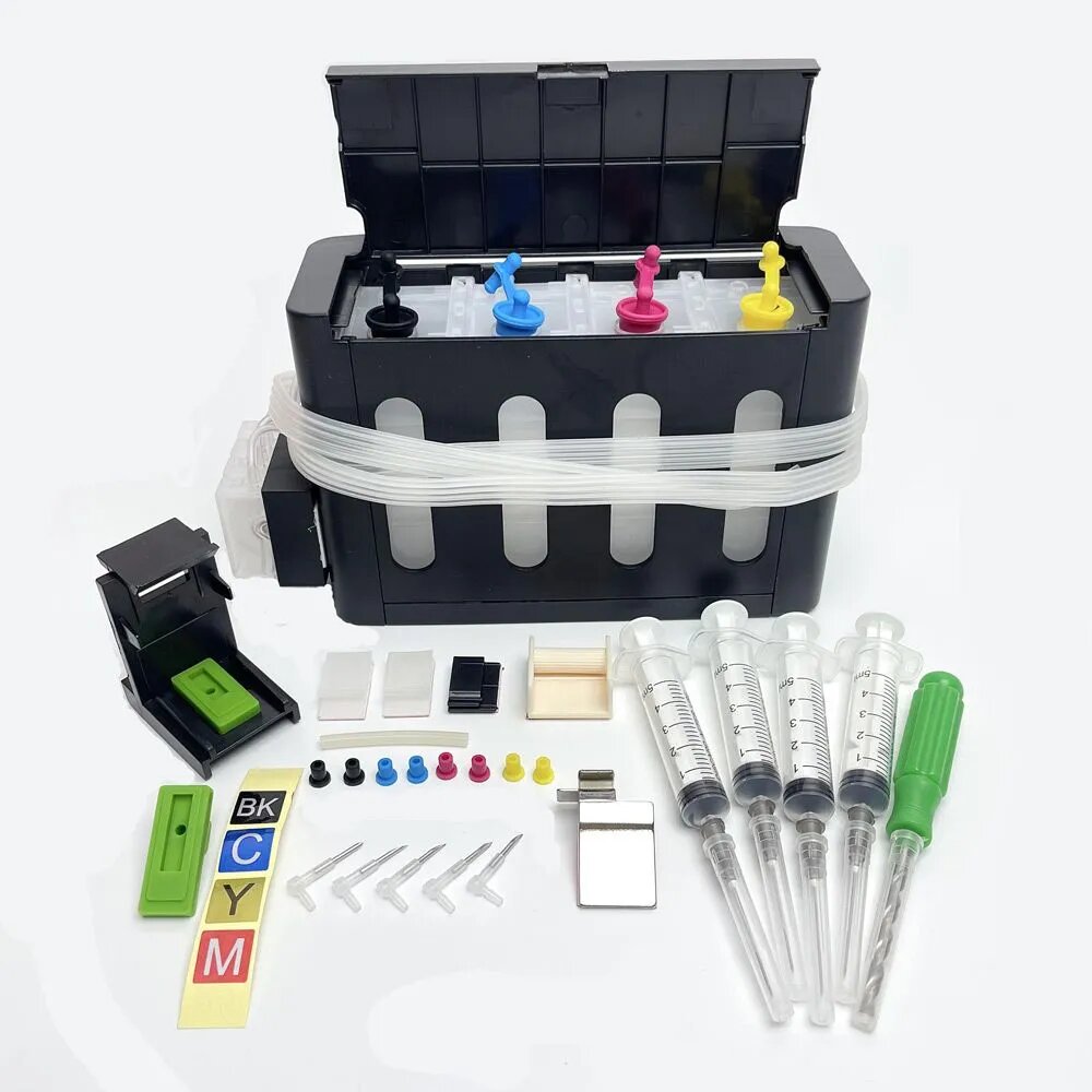 СНПЧ для HP Deskjet 2130 2620 2630 2632 3639 Ink Advantage 3635 3636 4535 2135 1115 3775 3785 3788 3790 3835 Картриджи HP122, HP123, HP21, HP652, HP650, HP305, HP121