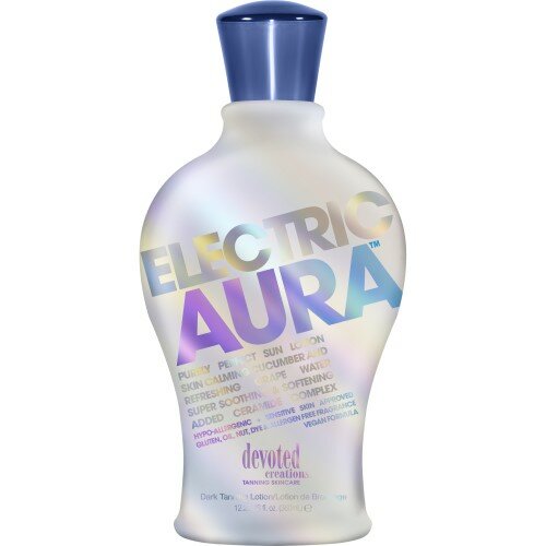 Крем-усилитель загара в солярии без отдушки Devoted Creations ELECTRIC AURA, 360мл.