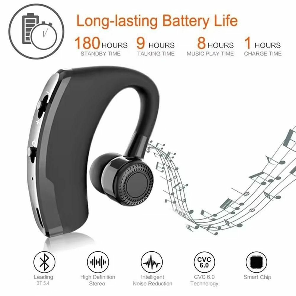 Гарнитура блютуз для водителя с микрофоном - Гарнитура bluetooth для телефона с шумоподавлением