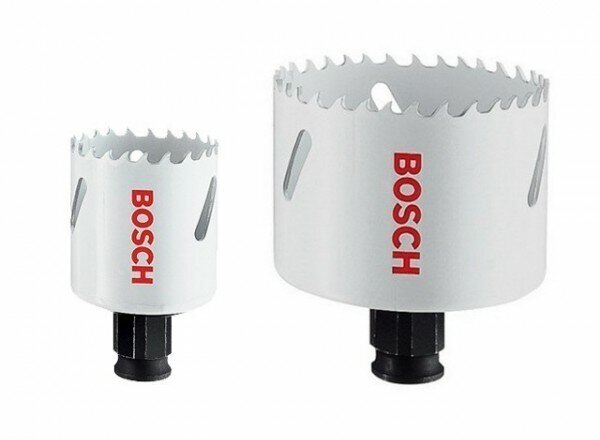 Коронка биметаллическая 44мм, HSS-CO, Progressor Bosch, оригинал, 2608584632, для дерева и метала. Под быстро съём.