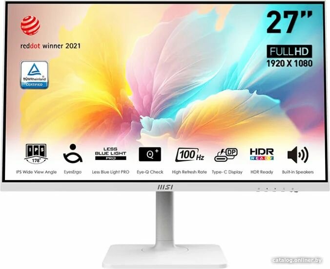 MSI 23.8 Монитор 9S6-3PA59H-096 IPS, 1920x1080, 100 Гц