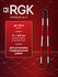 Бипод RGK GM-2D-A, для геодезической рейки широкой 4-6,5 см (арт. 775489)