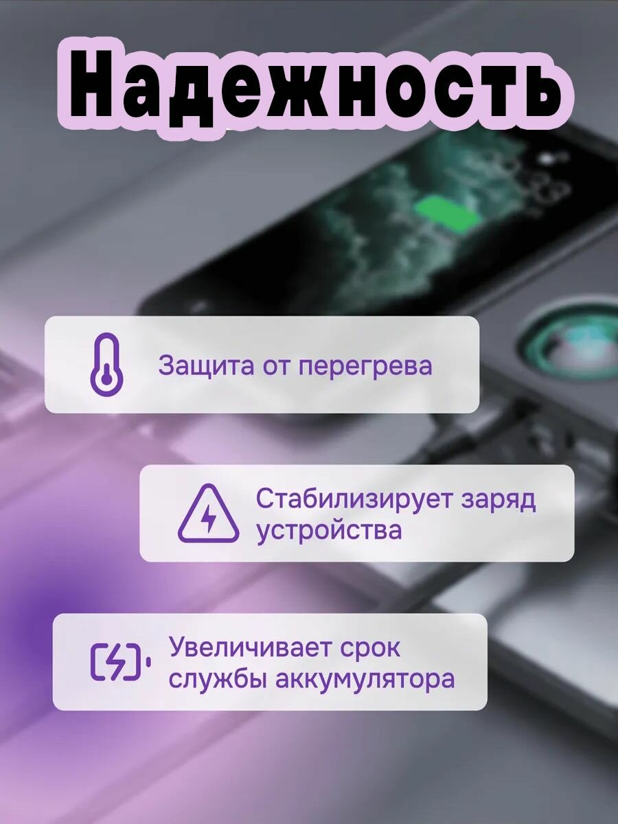 Кабель USB Lightning быстрая зарядка — фото 1