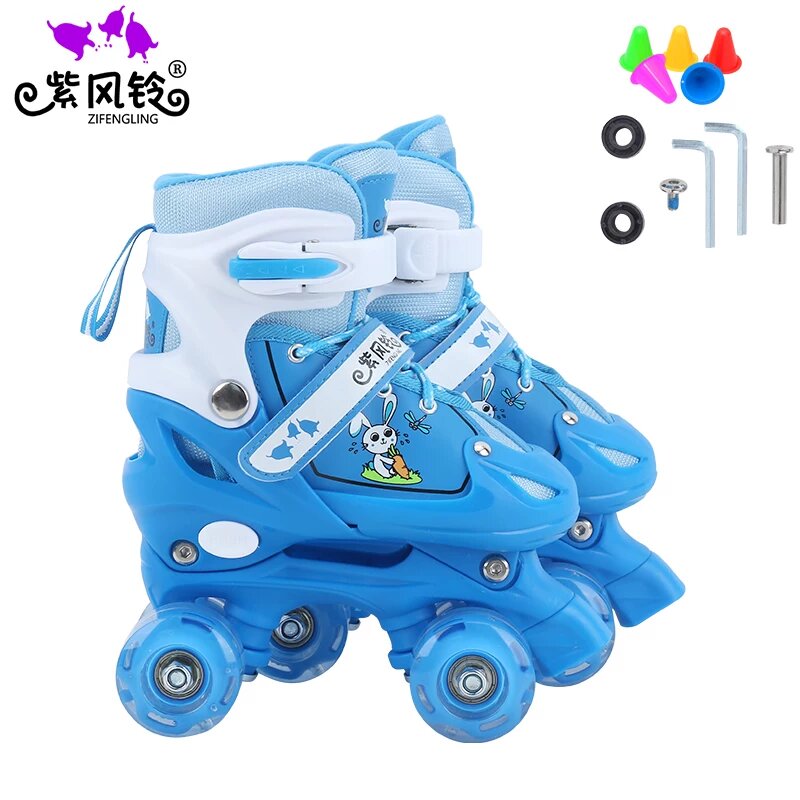 Роликовые коньки Blue Bunny только - размер L для возрастов 15+, обувь 37-42