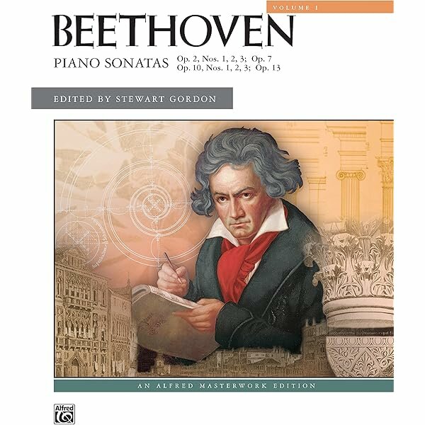 Beethoven -- Piano Sonatas, Vol 1: Nos. 1-8 (Alfred Masterwork Edition, Vol 1)，Reprinted paperback book