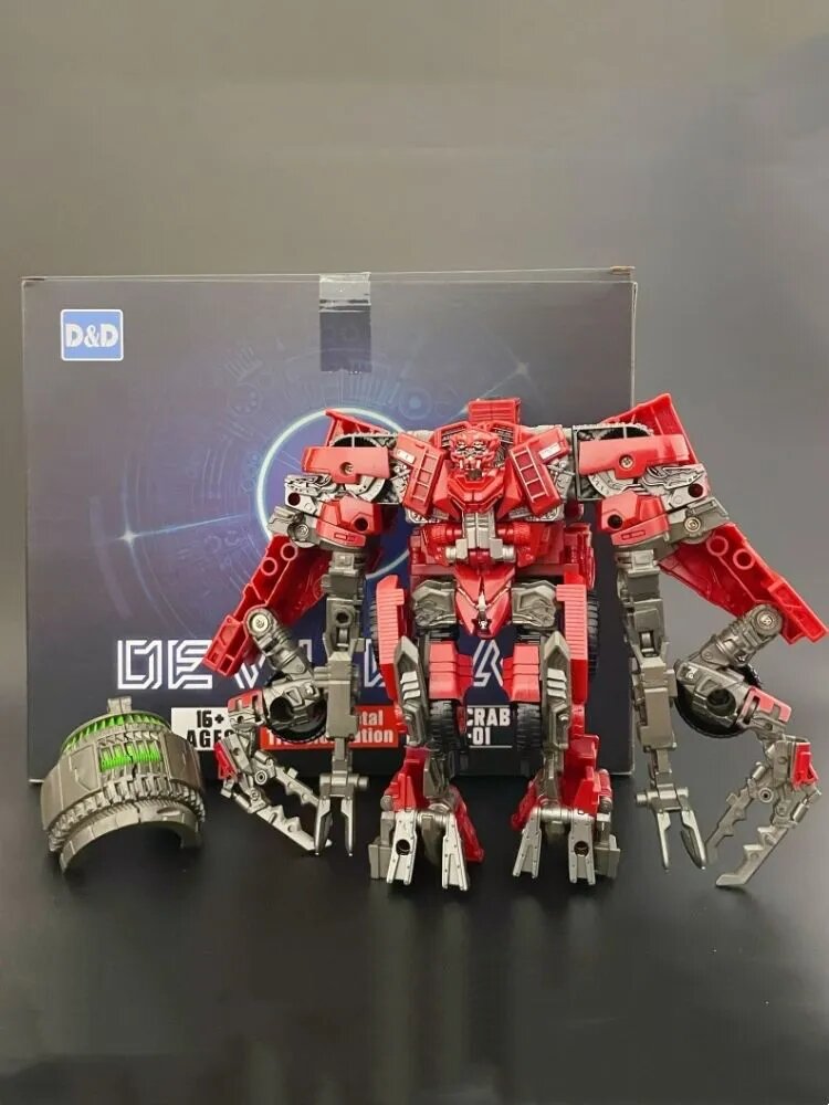 AOYI 8 in 1 Трансформер Робот игрушка Big Devastator DD01
