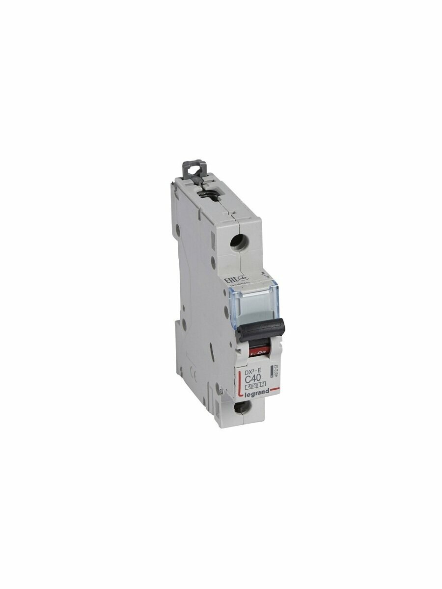 Автоматический выключатель Legrand 407267 DX³-E 6000 - 6 кА - тип характеристики C, 1П, 230/400 В~, 40 А, 1 модуль
