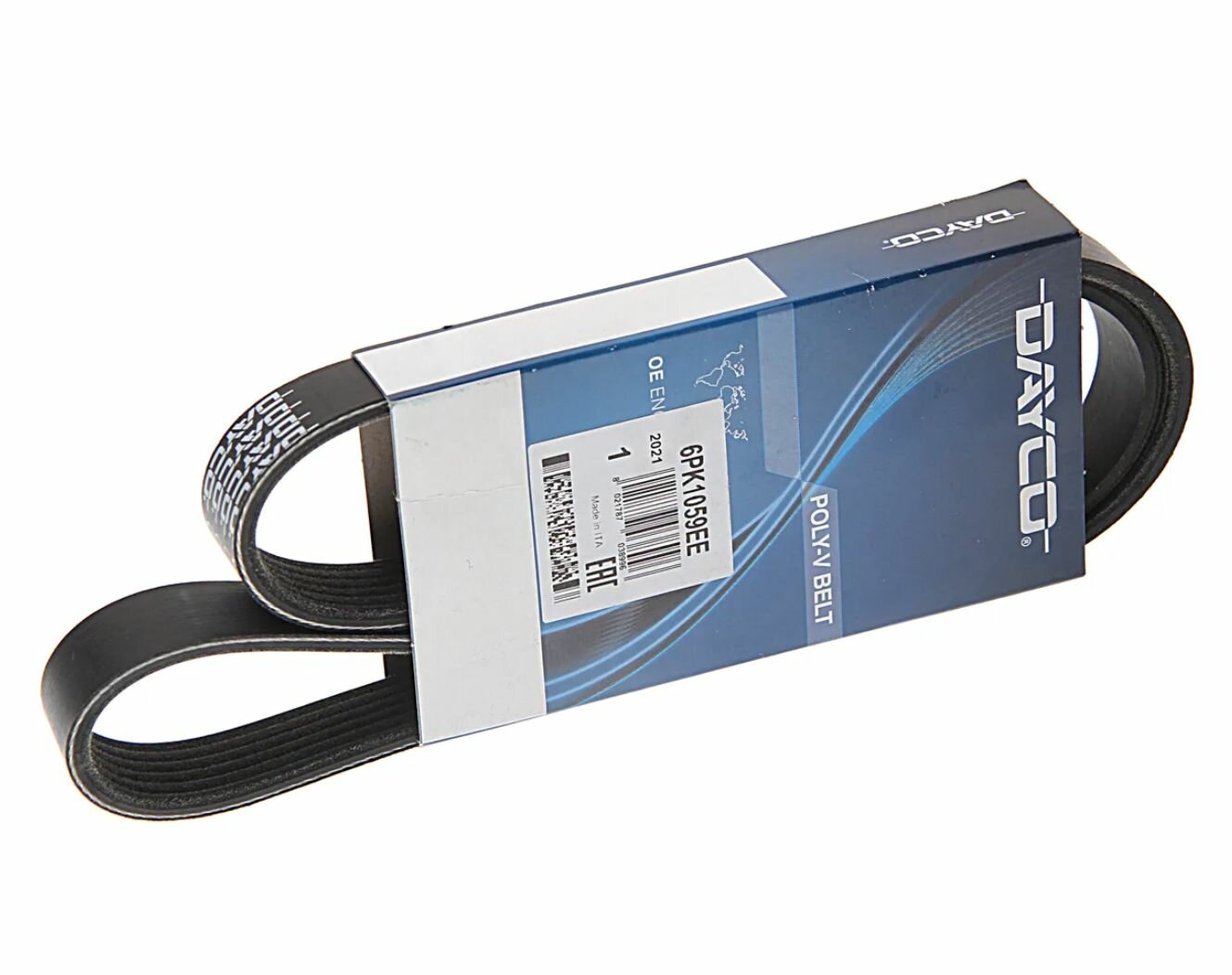Ремень поликлиновый FORD FOCUS MAZDA 2 VOLVO C30 S40 1 25-1 6 03- DAYCO 6PK1059EE