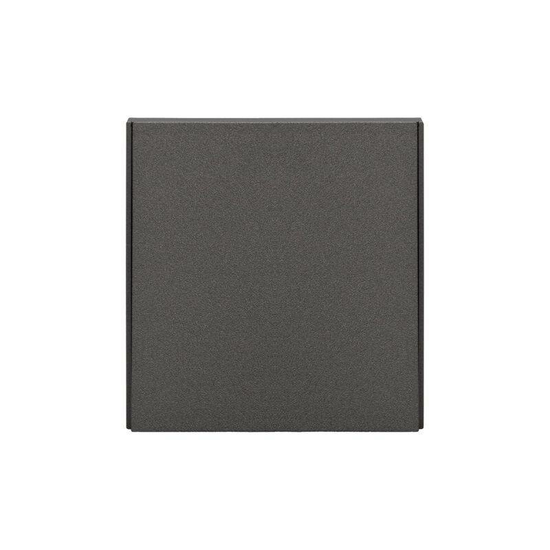 Выключатель проходной (переключатель) 1-кл. СП STRONG MIELE 10А графит Kranz KR-78-0708-6