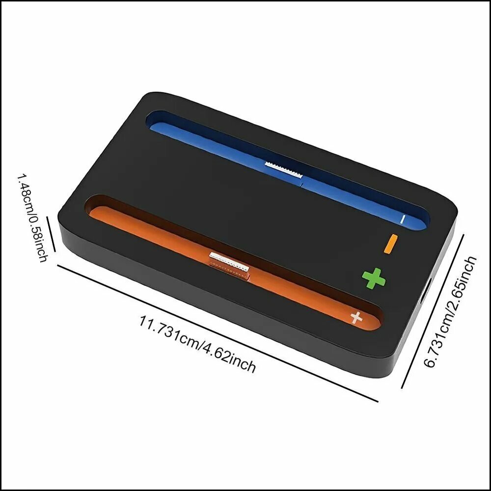 Док-станция для зарядки Joy-Con Nintendo Switch 2, интеллектуальная LED-индикация, ультракомпактный переносной форм-фактор