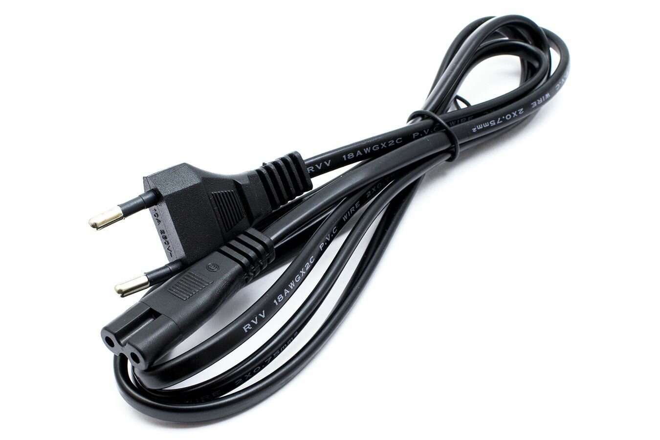 Кабель питания CEE 7/16 - IEC 320 C7 2-контактный