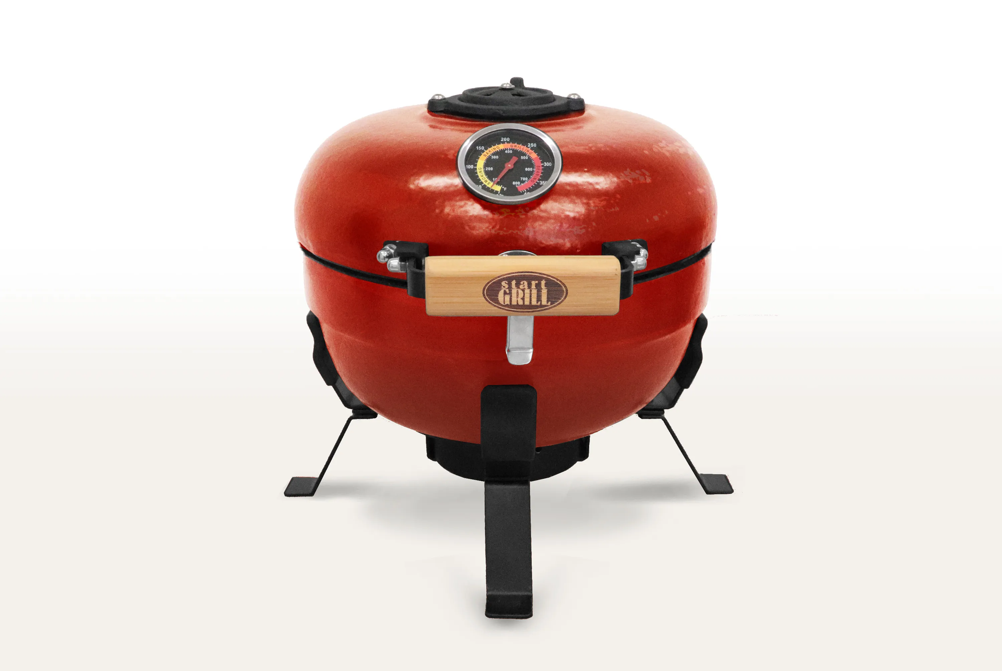 Портативный керамический гриль Start Grill TRAVELLER 12 дюймов (красный) (30,5 см)