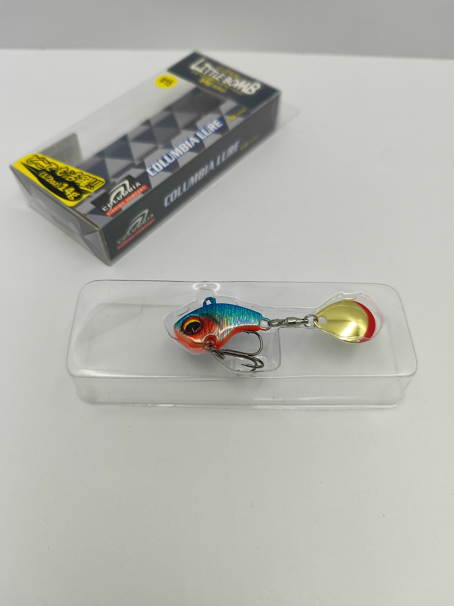 Тейл-спиннер Little Bomb 14гр Columbia Lure #15