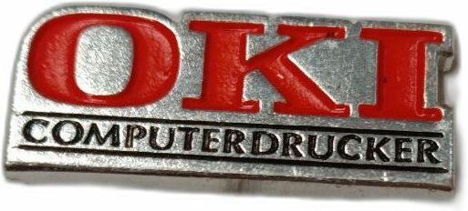 Значок "OKI Computer Drucker" — фото 1