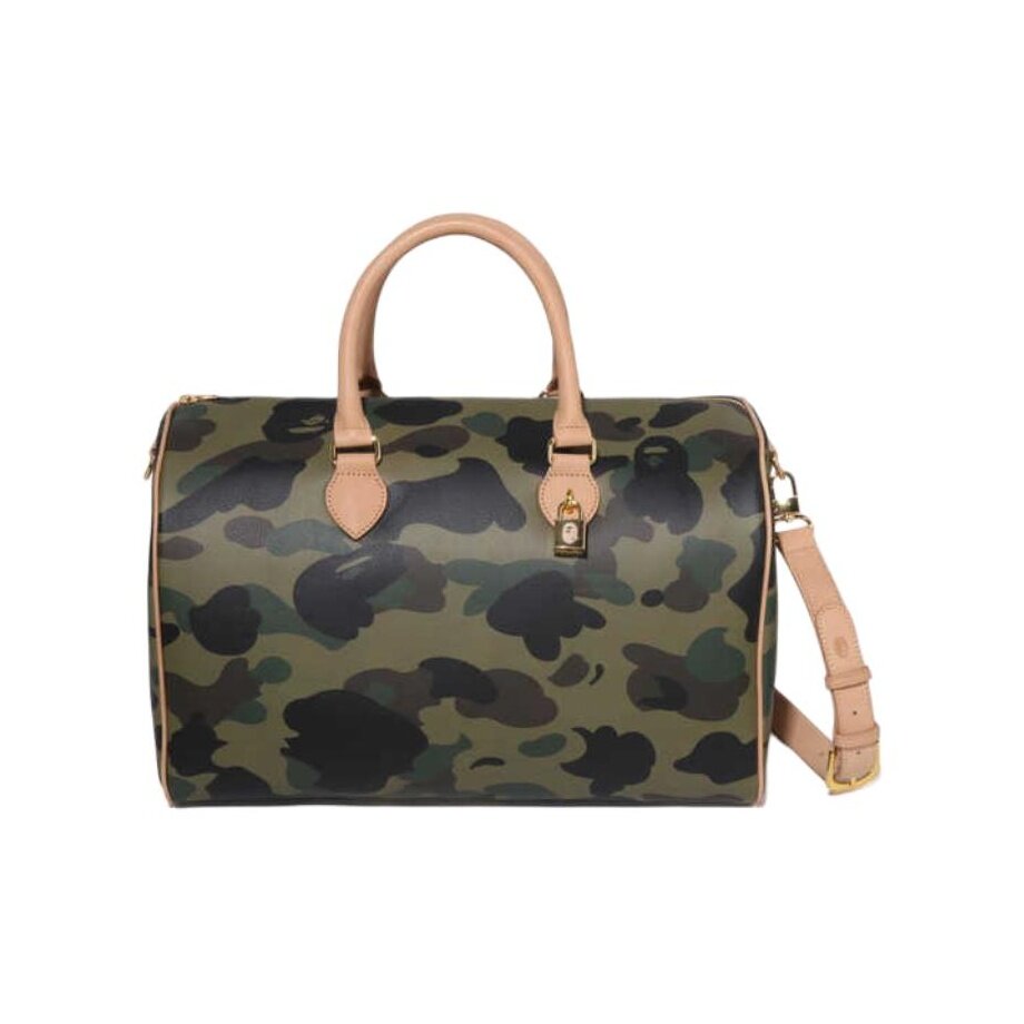 Сумка A BATHING APE, фактура тиснение, многоцветный — фото 1