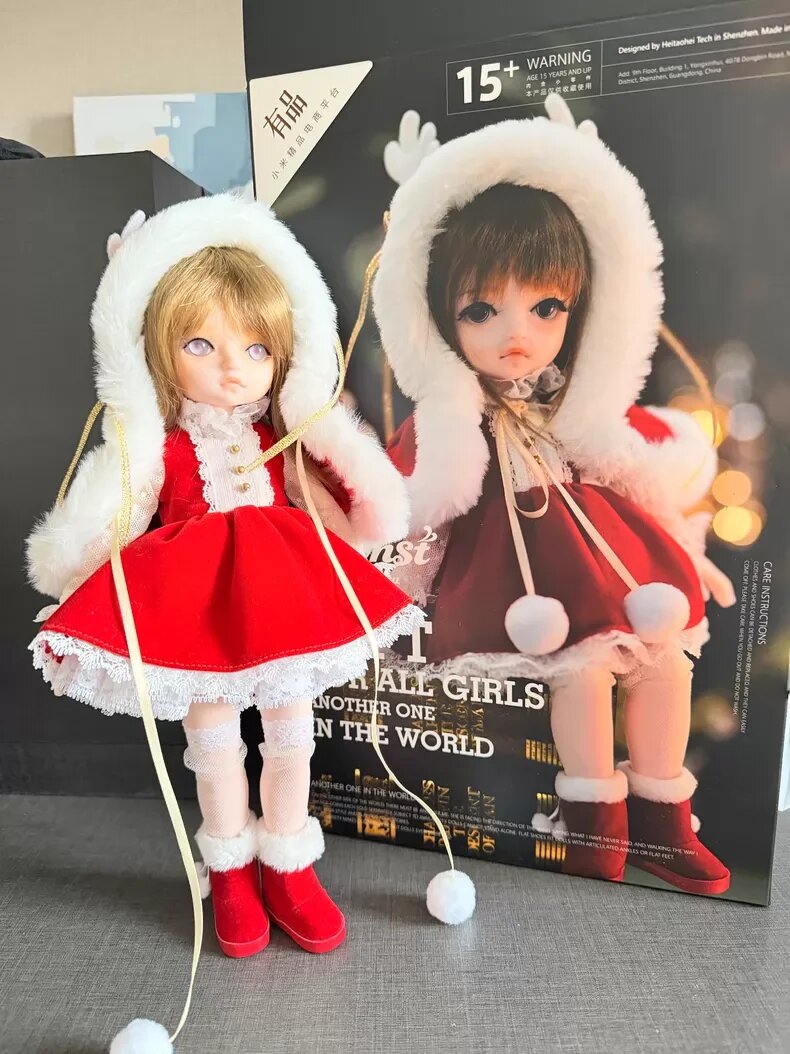 Кукла шарнирная GSF DEFA LUCY, xmas, 30cm