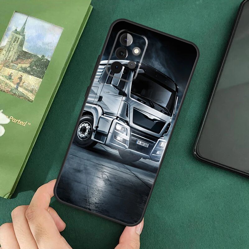 Truck Car Phone Case For Samsung Galaxy A06 A05 A16 A55 A35 A15 A53 A33 A13 A22 A32 A52 A14 A34 A54