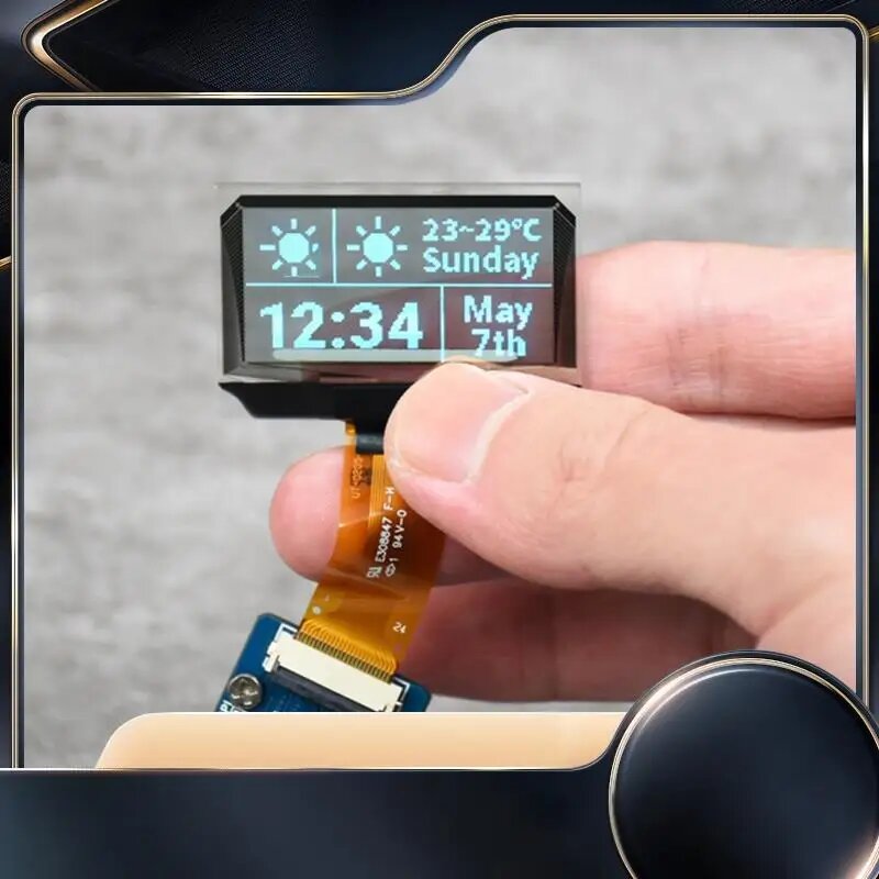 1,51-дюймовый прозрачный OLED-экран OLED-дисплей Дисплей с разрешением 128X64 Параллельный интерфейс SPI/IIC I2C-N34R