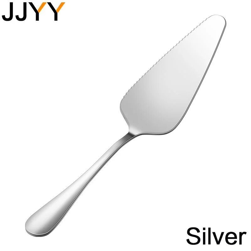 Лопатка для торта JJYY, серебряная, нержавеющая сталь