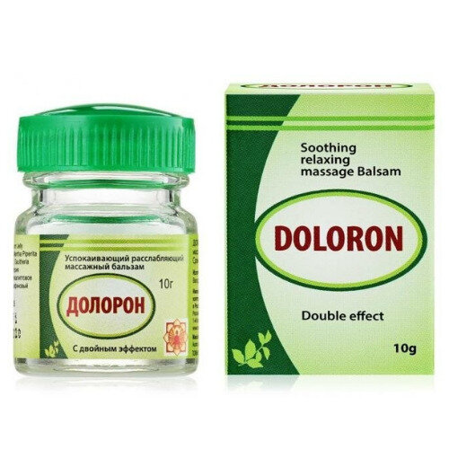 DOLORON Бальзам для ухода за кожей с двойным эффектом от отеков и суставных болей Долорон 10 г