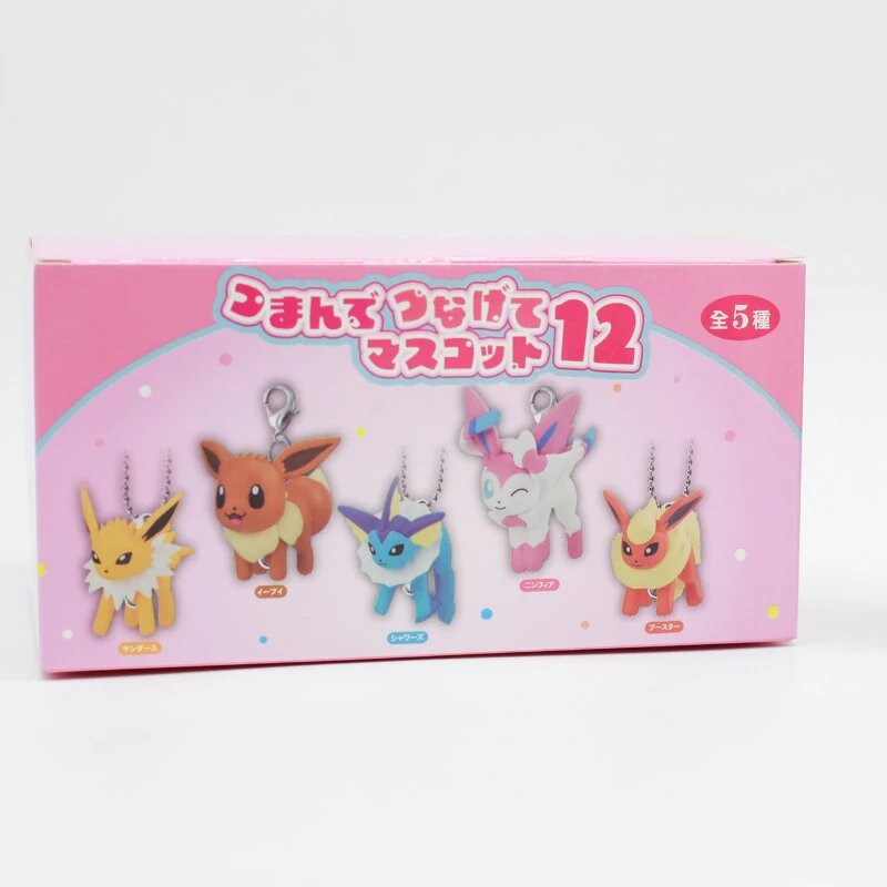 Коллекционная фигурка Pokemon Чаризард и Эволи re-ment 5Pcs Aset
