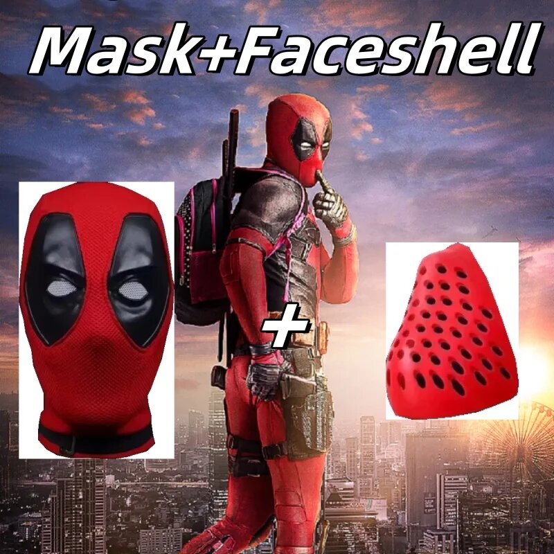 Черная маска для обуви, faceshell — фото 1