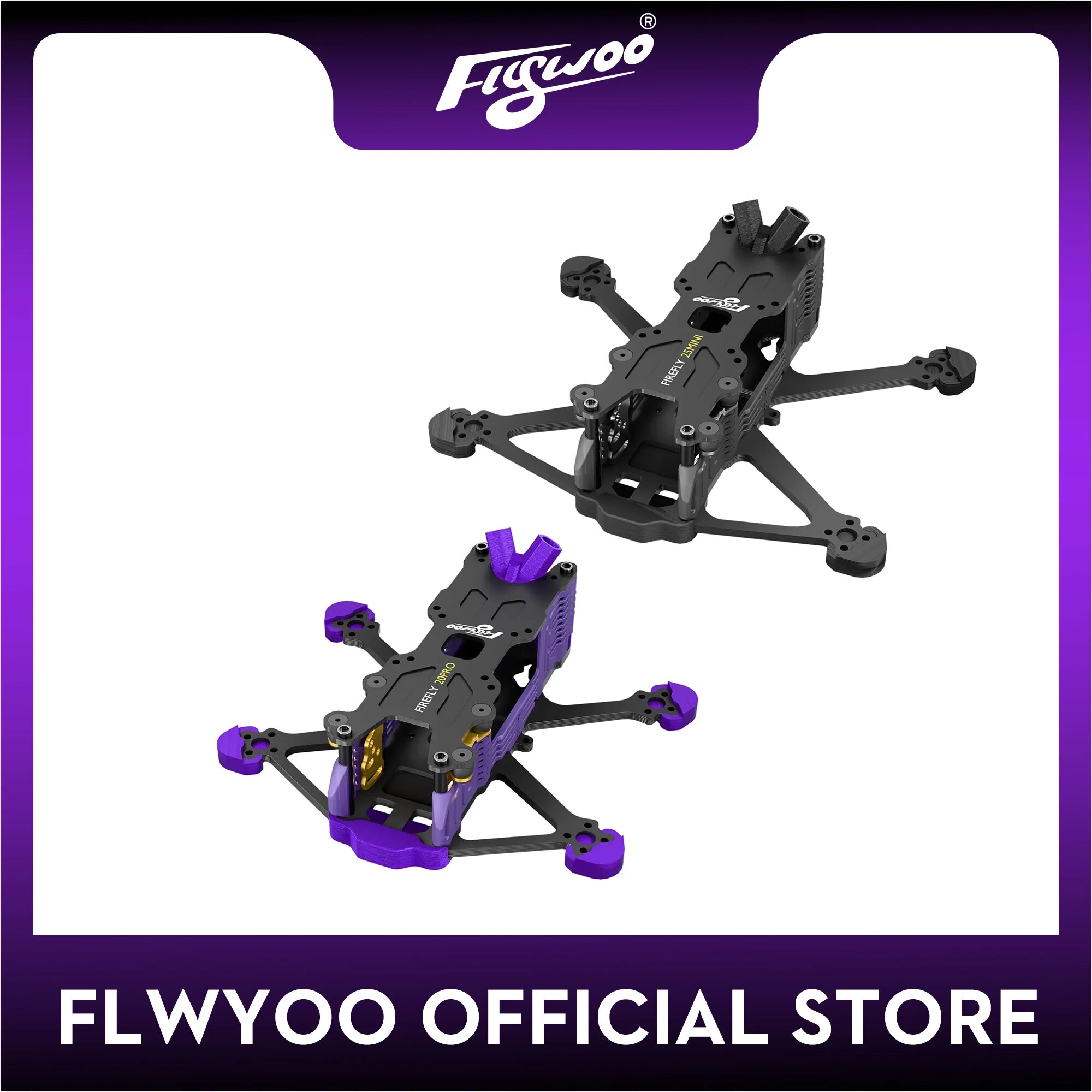 Flywoo Firefly 20PRO/25MINI TPU Set - purple — фото 1